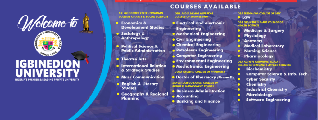 Calendar - Igbinedion University Okada